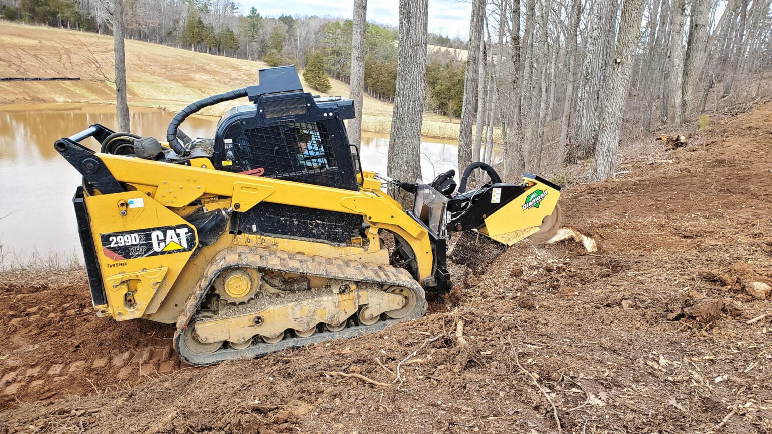 SK Miller Stump Grinder Attachment | Diamond Mowers