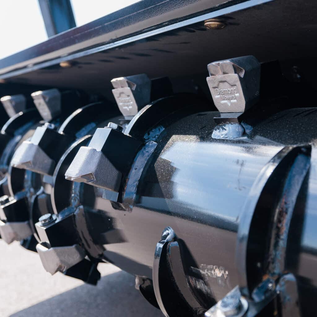 SK Drum Mulcher OD Pro X Attachment | Diamond Mowers
