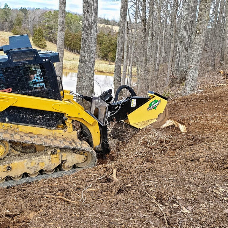 SK Miller Stump Grinder Attachment | Diamond Mowers