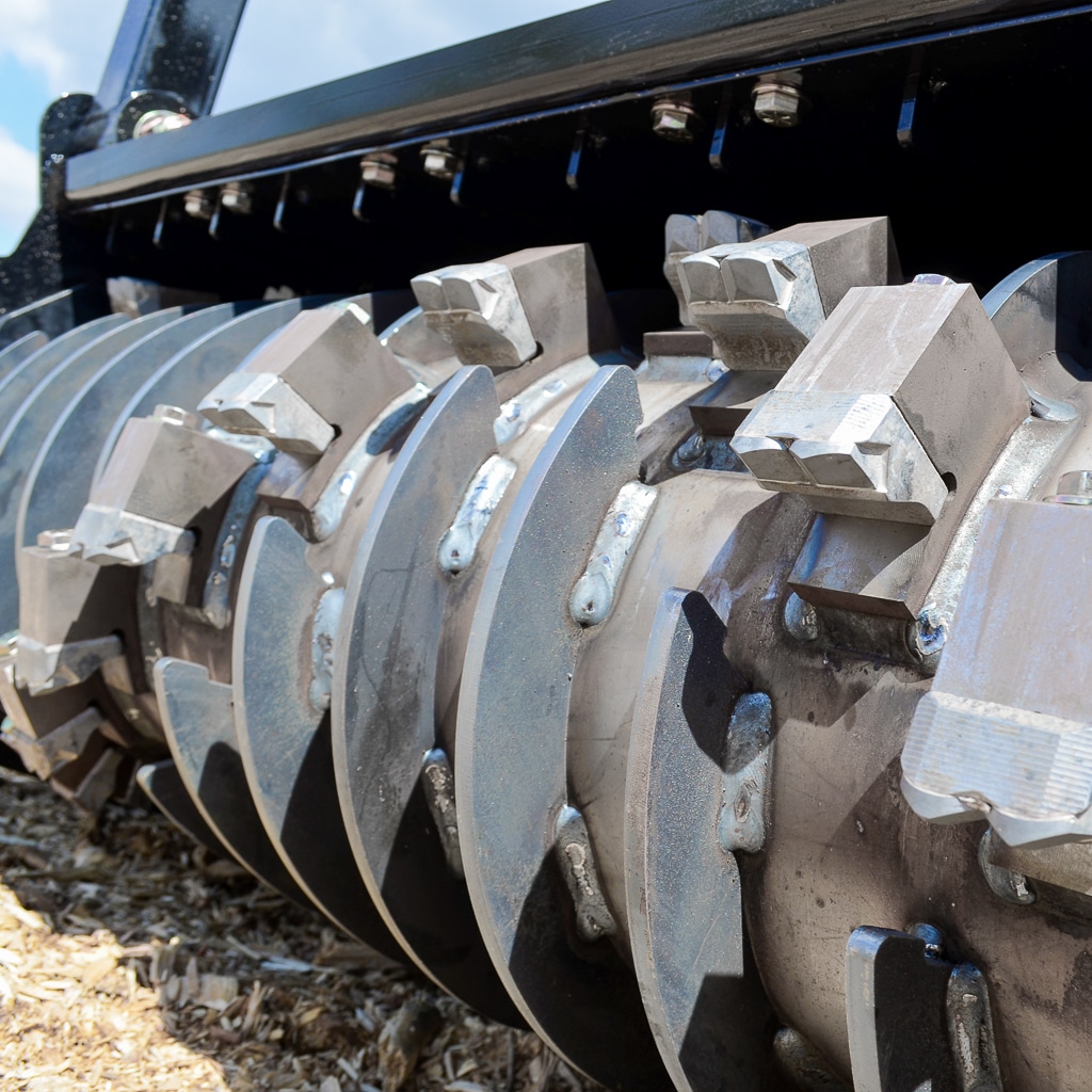 SK Drum Mulcher DC Pro X Attachment | Diamond Mowers