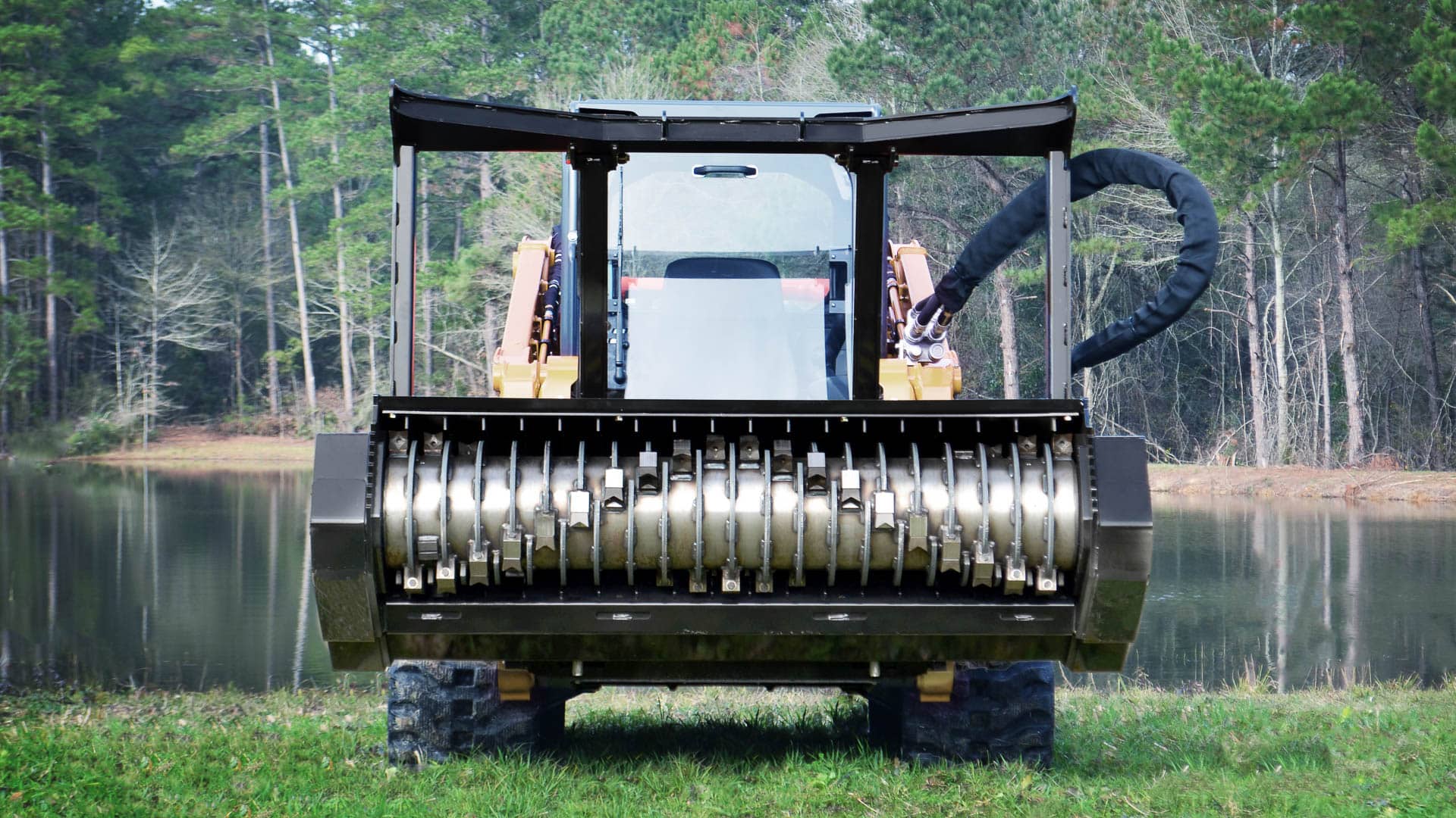 SK Drum Mulcher DC Pro X Attachment | Diamond Mowers