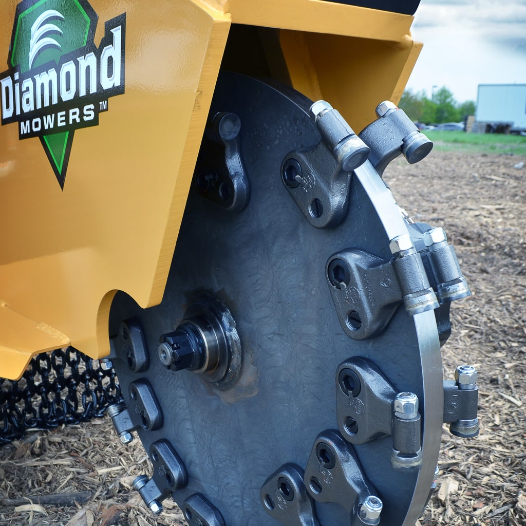 SK Miller Stump Grinder Attachment | Diamond Mowers