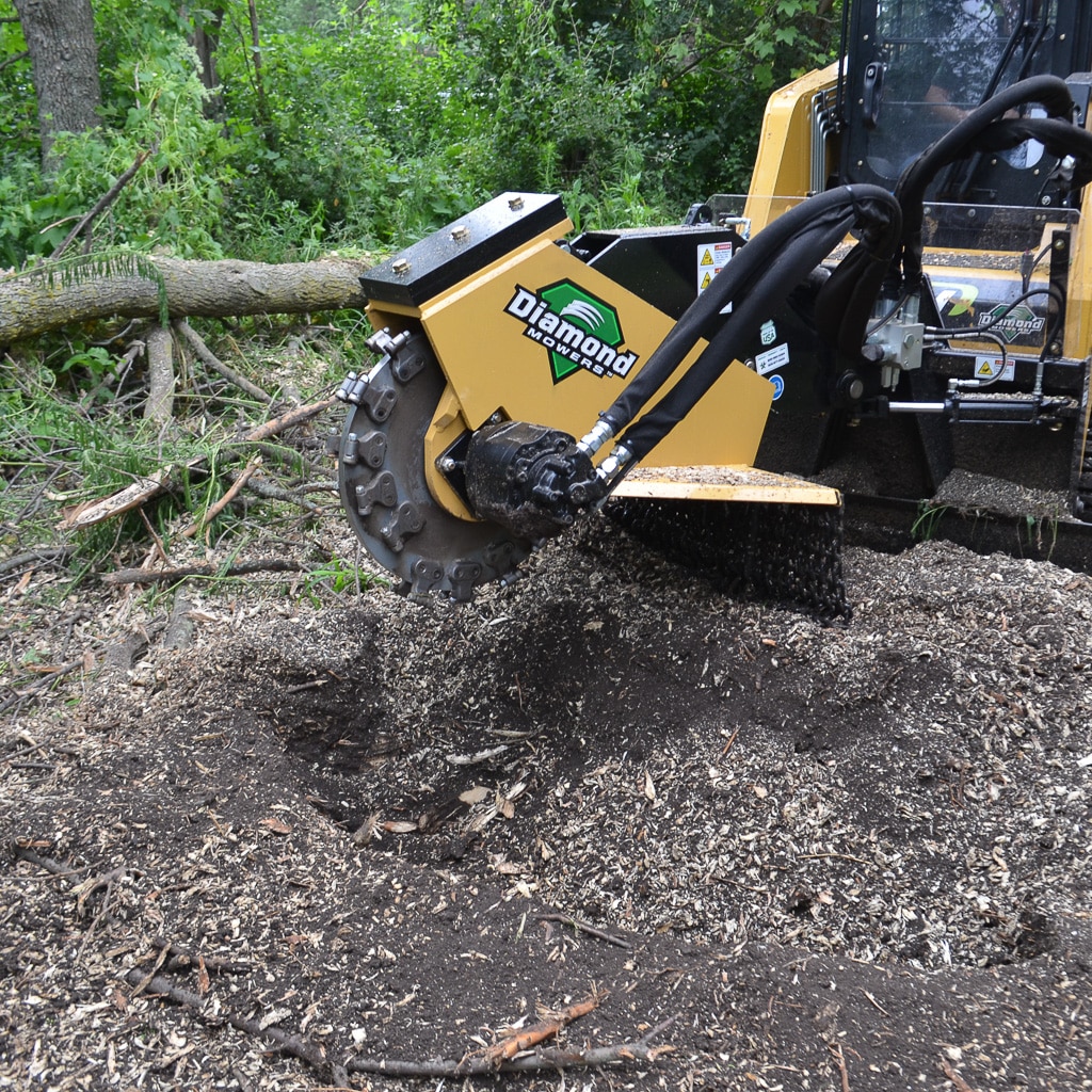 SK Miller Stump Grinder Attachment | Diamond Mowers