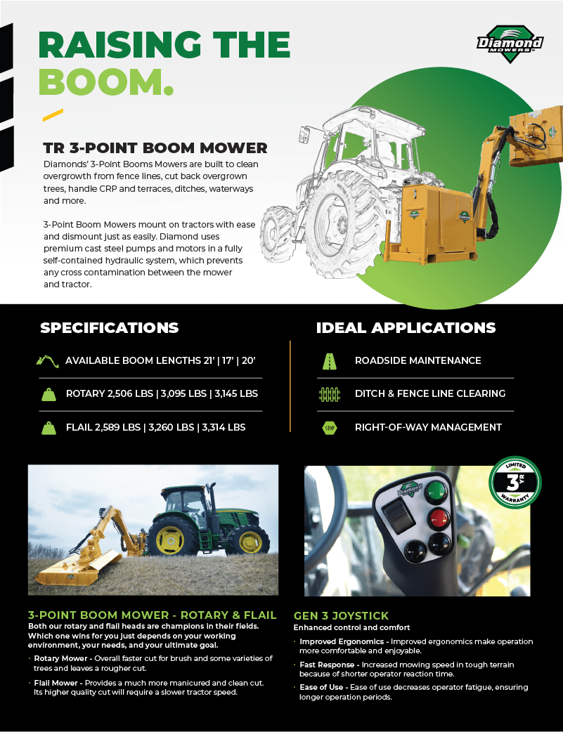 3-Point (Tractor) Attachments | Diamond Mowers