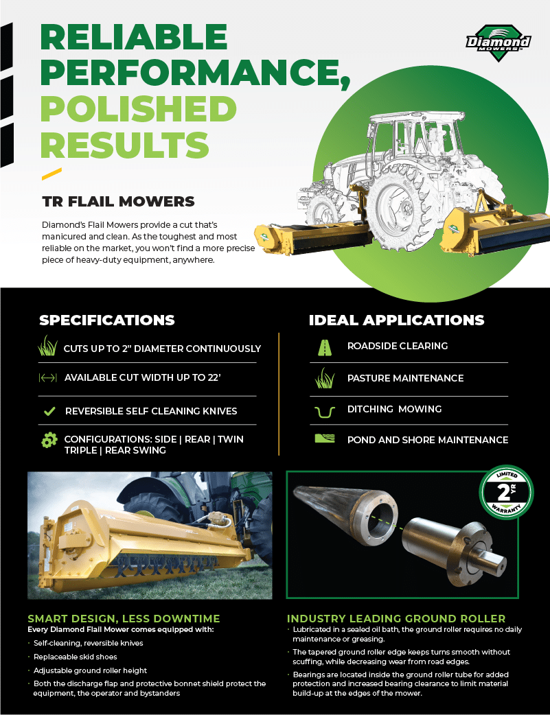 Flail Mowers (Tractor) Attachments | Diamond Mowers