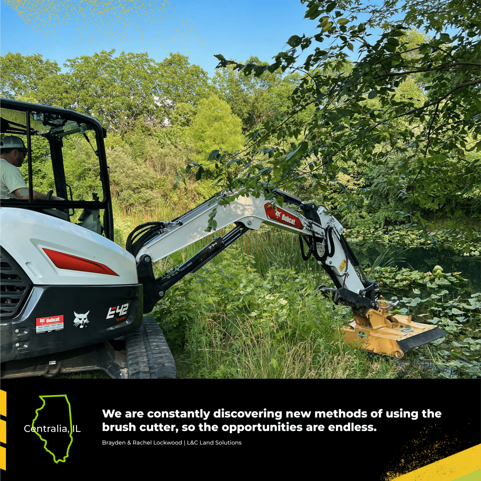 EX Brush Cutter Pro X 40" Attachment | Diamond Mowers