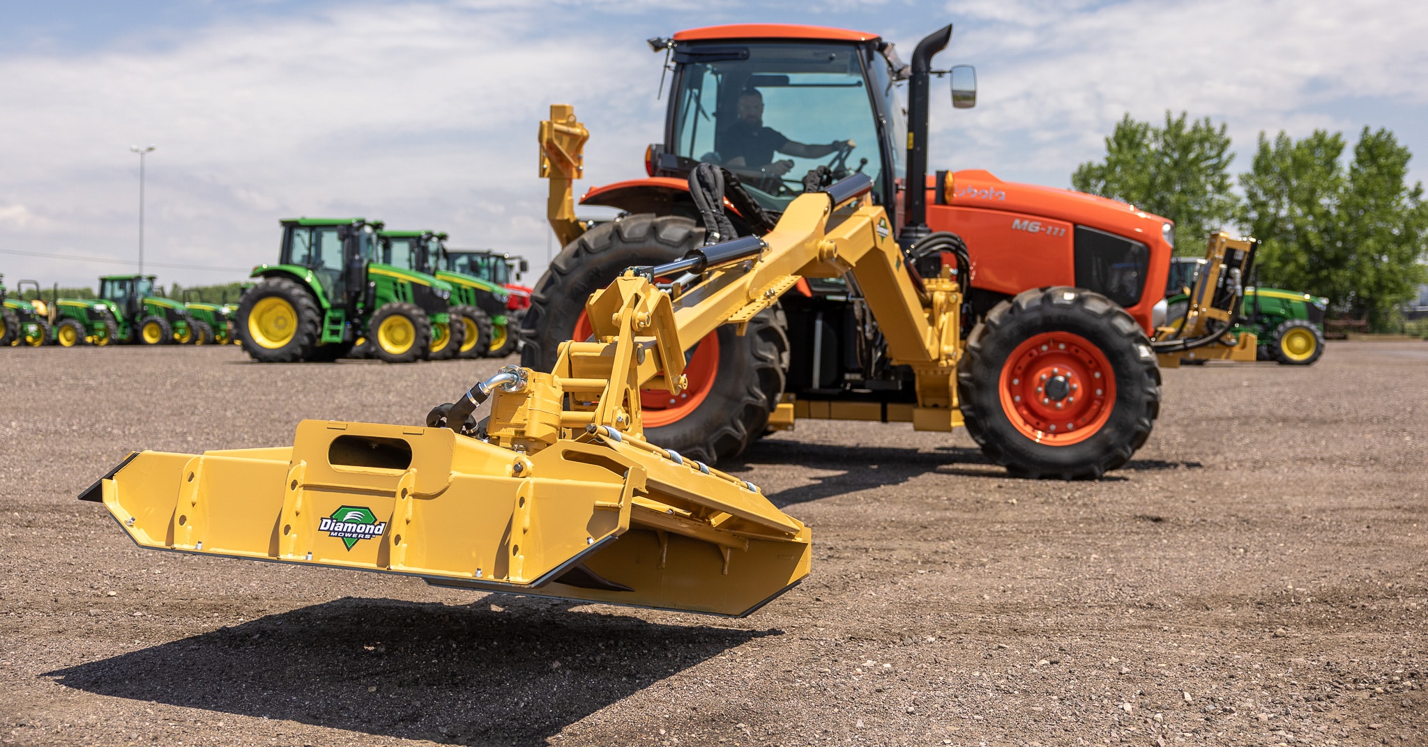 Mid-Mount (Tractor) Attachments | Diamond Mowers