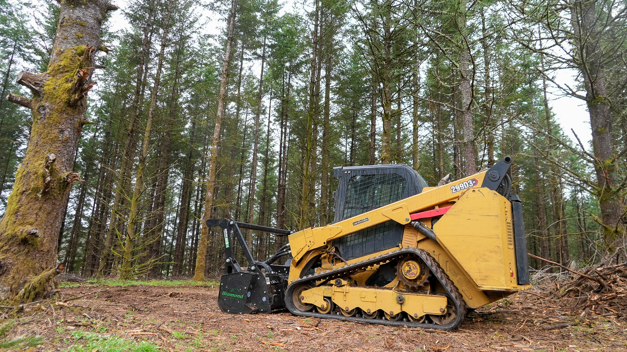SK Drum Mulcher DC Pro X Attachment | Diamond Mowers