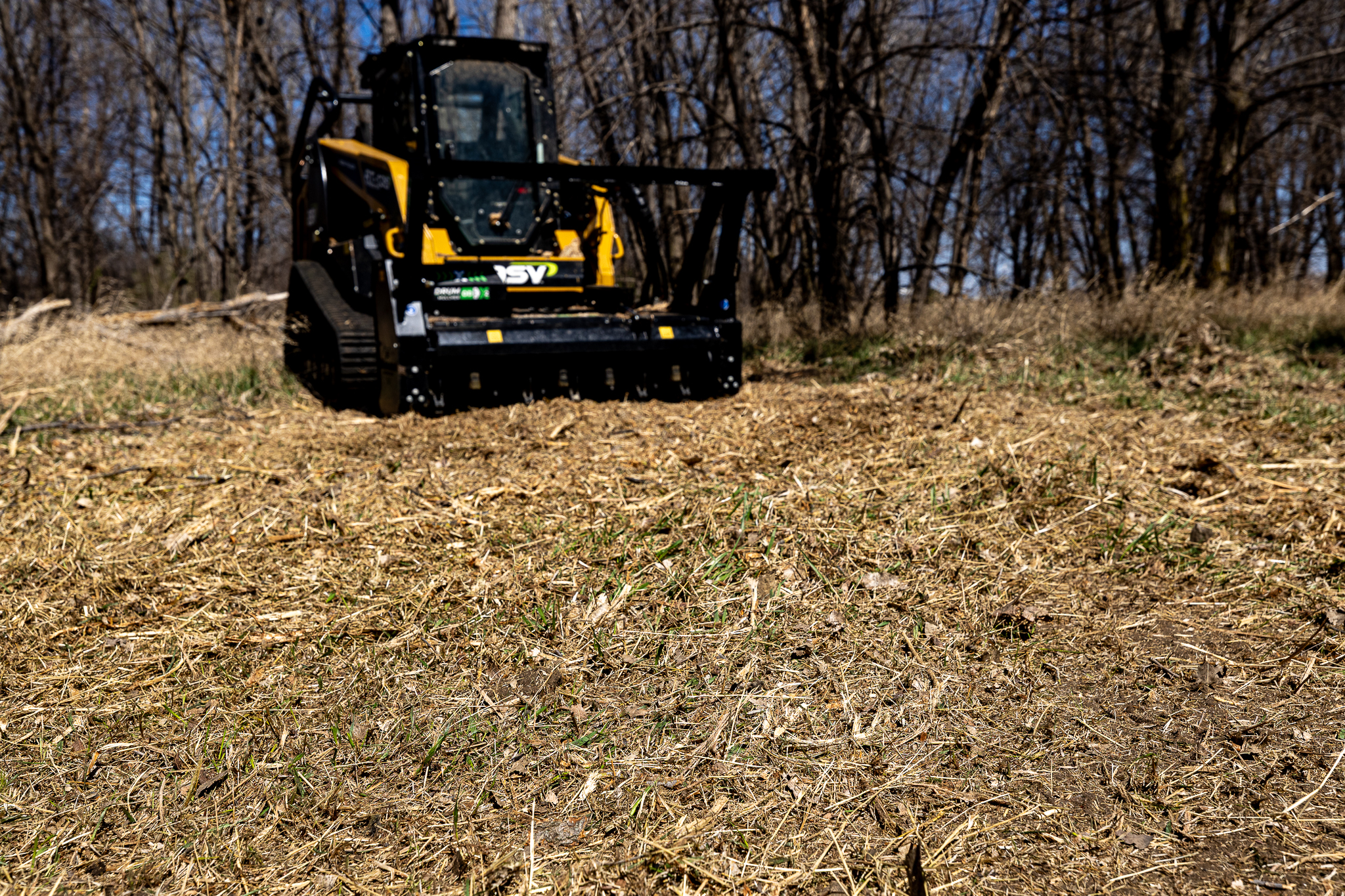SK Drum Mulcher OD Pro X Attachment | Diamond Mowers