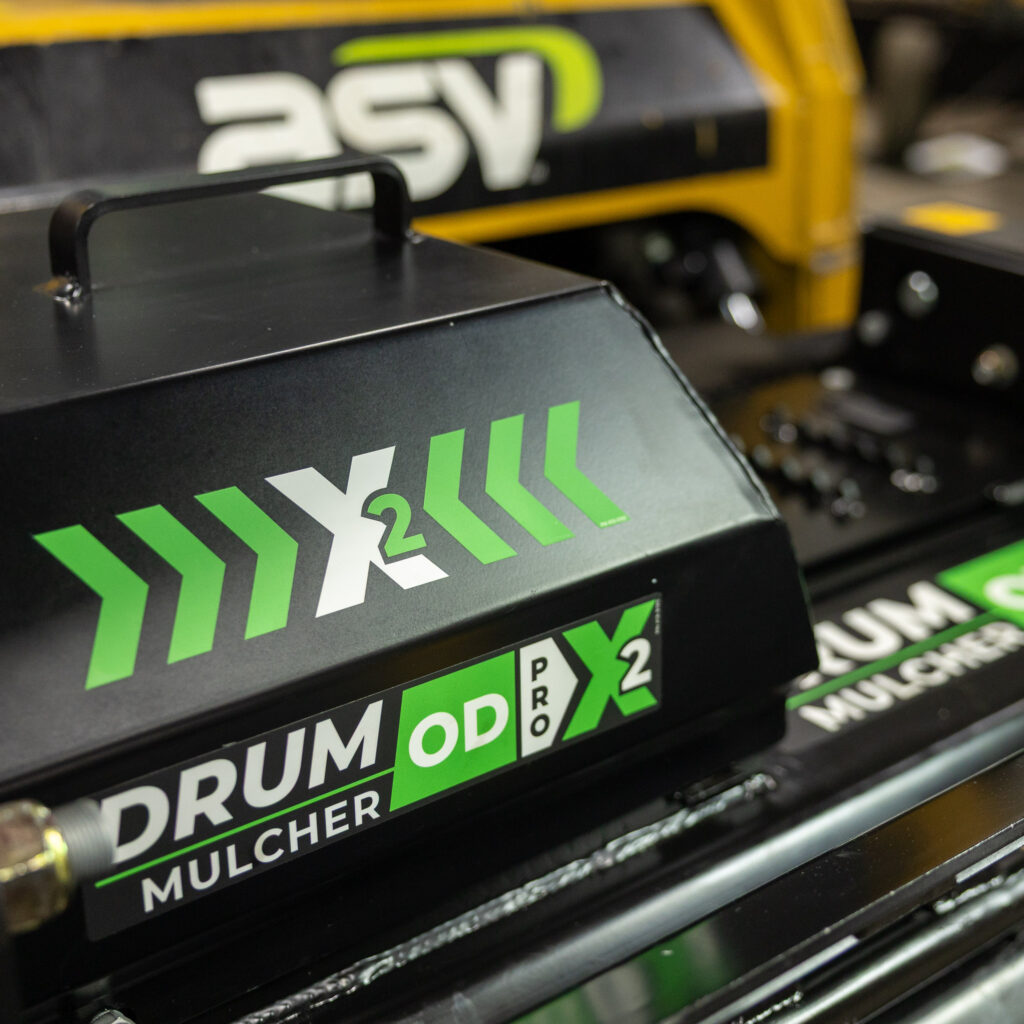 SK Drum Mulcher OD Pro X Attachment | Diamond Mowers