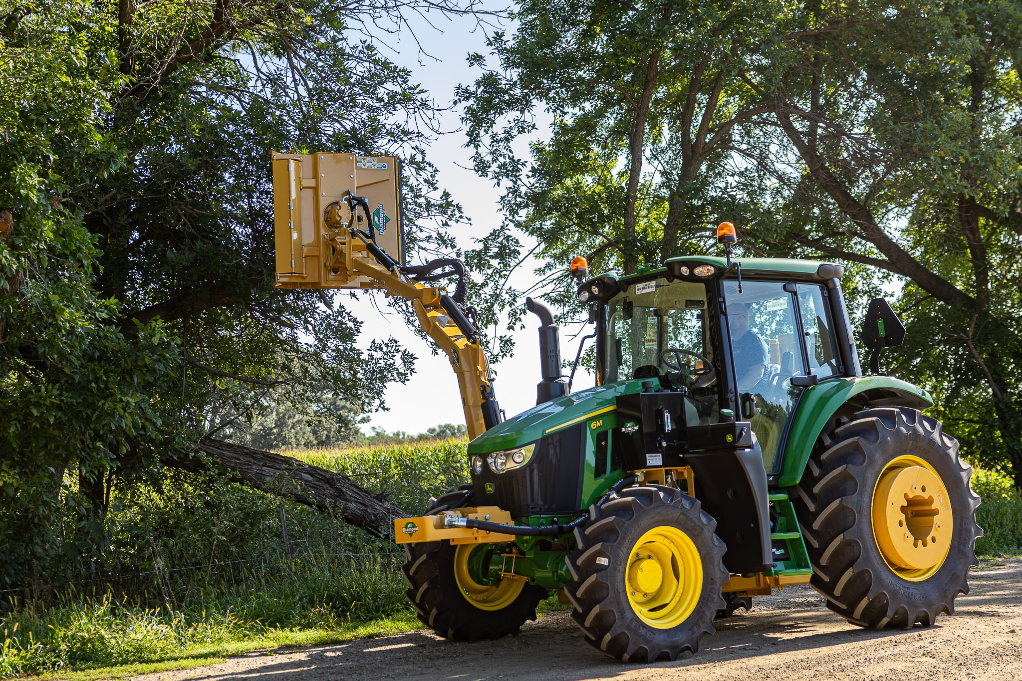 Mid-Mount (Tractor) Attachments | Diamond Mowers